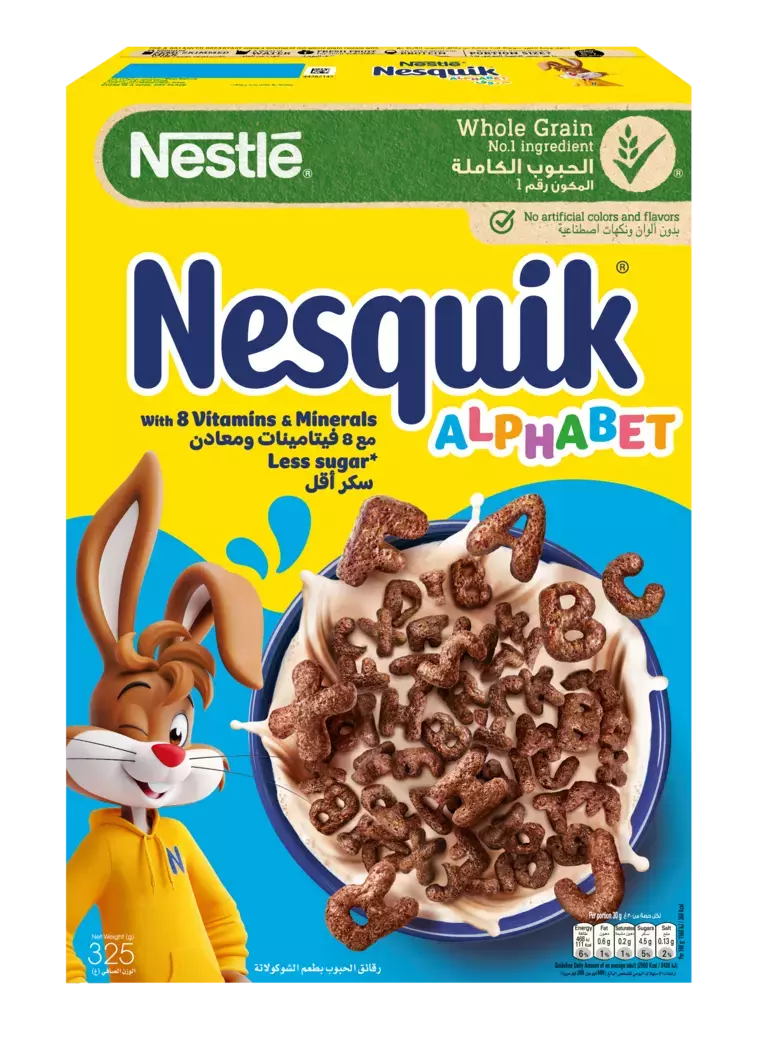 Taste Nesquick Alphabet | Nestlé Cereals MENA